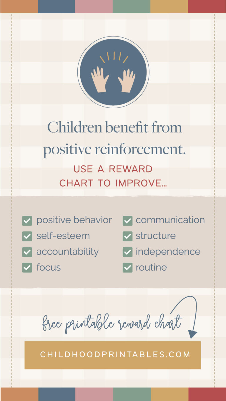 Using A Reward Chart For Positive Reinforcement - Childhood Printables