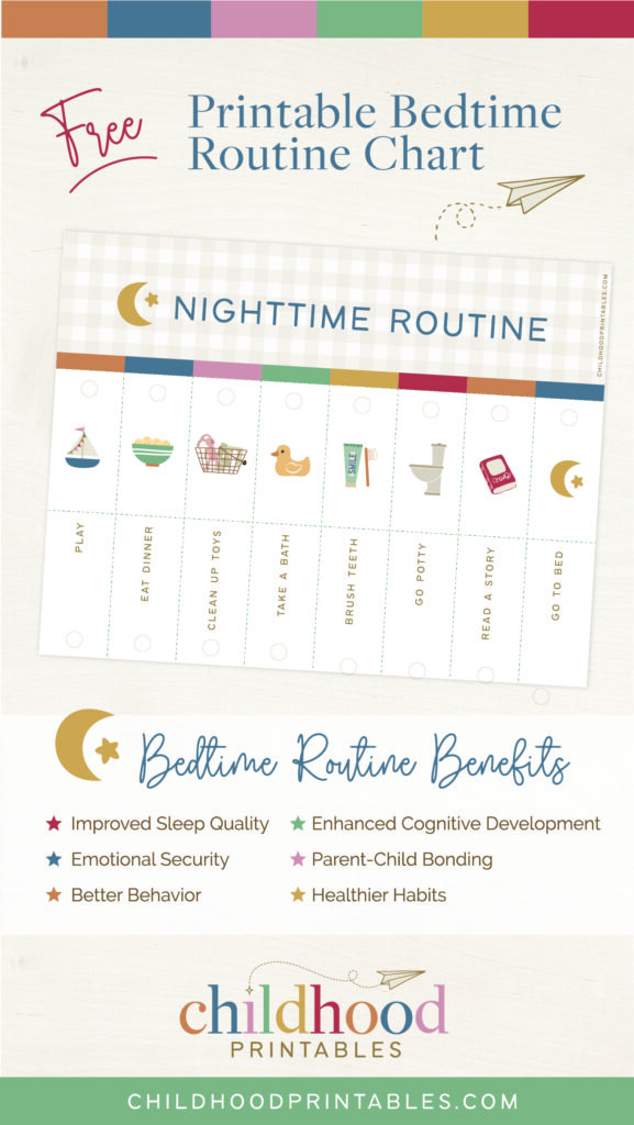Creating A Simple Toddler Bedtime Routine - Childhood Printables