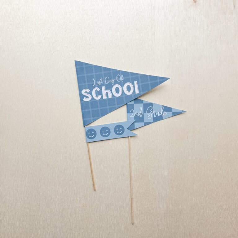 Printable Back-to-school Pennant Flags for Lasting Memories - Childhood ...